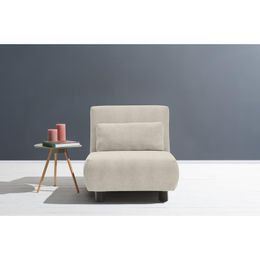 ell+ell ell + ell Schlafsofa &raquo;Minou&laquo; grau B/H/T: 85cm x 88cm x 100cm, PUR-Schaumstoff