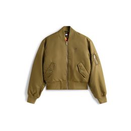 Tommy Jeans Jacke 'ESSENTIAL' Damen Gr&ouml;&szlig;e XL oliv Sommerjacke