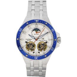 Carl von Zeyten Herren Carl von Zeyten Automatikuhr &raquo;Kirchzarten&laquo; Armbanduhr, Herrenuhr, Made in Germany, Mechanische Uhr silber Einheitsgr&ouml;&szlig;e