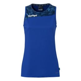 Kempa Damen Sporttop "TankTop Athletics 29 Women", blau, Gr. M, Obermaterial: 100% Polyester Pol. recyc.., Tops