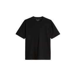 Marc O'Polo MARC O'POLO Herren T-Shirt "aus schwerem Bio-Baumwoll-Jersey", schwarz, Basic, Gr. M, unifarben, Obermaterial: 100% Baumwolle, Shirts