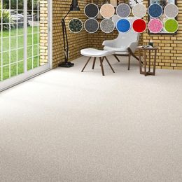 OTTO home Teppichboden &raquo;Zephyra, Schlinge, Gesamth&ouml;he 8 mm, Made in Netherlands&laquo; rechteckig Uni Farben, Breite 400 cm, strapazierf&auml;hig, Wohnzimmer, 