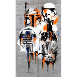 Komar Vliestapete &raquo;Digitaldruck Vlies - Star Wars Celebrate The Galaxy&laquo; bedruckt glatt Kinderzimmer bunt Vlies B/L: 120m x 200m, Rollen: 1