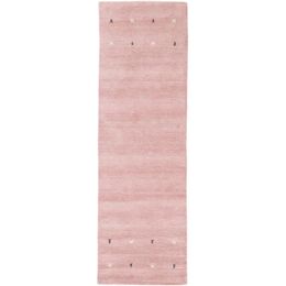 CarpetFine Wollteppich &raquo;Gabbeh Uni, auch als L&auml;ufer und Rund erh&auml;ltlich&laquo; rechteckig 15 mm H&ouml;he reine Wolle, handgewebt, Gabbeh Loom Tiermotiv, gro&szlig;e 