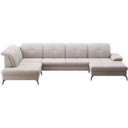 Sit & More sit&more Wohnlandschaft &raquo;Amica, U-Form, inkl. Sitztiefenverstellung und Armteilverstellung&laquo; wahlweise mit Kopfteilverstellung, Schlaffunktion und 