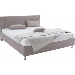 Westfalia Schlafkomfort Polsterbett in diversen Ausf&uuml;hrungen grau Bezug Bett: Microfaser (100% Polyester);Bonnell-Federkernmatratze: Mischgewebe (51% Polyprophlen, 39% 
