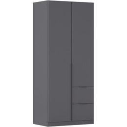 OTTO home Dreht&uuml;renschrank &raquo;Kleiderschrank Schrank Garderobe AGORDO mit Dekor- oder Hochglanzfront&laquo; in zwei Griff-Farben, Breite 91 cm, mit 