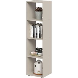 FMD Mehrzweckregal &raquo;Mega 4&laquo; Holzwerkstoff B/H/T: 36,5cm x 138,5cm x 33cm