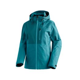 Maier Sports Damen Skijacke "EDDA"t&uuml;rkis, Gr. 38, 100% Polyester, Jacken, Damen Winterjacke wasserdicht u. atmungsaktiv