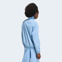 Damen Outdoorjacke "adidas originals SUMMER GLOW LIGHT DENIM FIREBIRD TRACK"light denim, Gr. XL, adidas originals, Obermaterial: 100% Baumwolle,