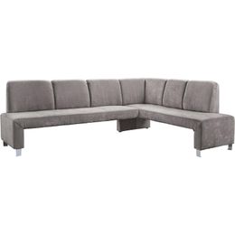 exxpo - sofa fashion Eckbank &raquo;Intenso, modern, 263/198 cm (B/T)&laquo; hohe Bodenfreiheit, frei im Raum stellbar, hoher Sitzkomfort Zusammensetzung: PES 95%