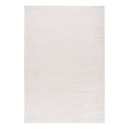 Kayoom Teppich &raquo;Angel 325&laquo; rechteckig 20 mm H&ouml;he weicher Kurzflor, Wohnzimmer wei&szlig; Polyester B : 200cm 1 Stk., 20mm, L: 290cm