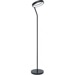 Eglo Stehlampe &raquo;MARGHERA-Z&laquo; LED-Modul 1 Stk. warmwei&szlig; - kaltwei&szlig; Stehleuchte in schwarz aus Stahl - 4X4W - warmwei&szlig; - kaltwei&szlig; schwarz H: 169cm, 1 Stk