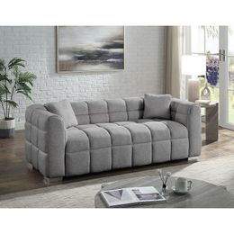 ATLANTIC HOME COLLECTION OTTO home Big-Sofa &raquo;Thor Design-Sofa mit Steppung, Bubble-Optik, B:190cm&laquo; "Bubble"-3D Optik Sofa mit Taschenfederkern, inkl. Zierkissen 100%PES B/H/T: