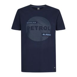 PETROL INDUSTRIES T-Shirt Herren Gr&ouml;&szlig;e XL nachtblau / grau