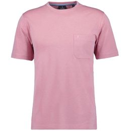 Ragman Herren T-Shirt, rosa, Gr. S, Jersey, 61% Baumwolle, 39% Polyester, Shirts