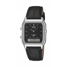 CASIO VINTAGE Damen CASIO VINTAGE Chronograph Quarzuhr, Armbanduhr, Damenuhr, Herrenuhr, Lederarmband, analog Einheitsgr&ouml;&szlig;e