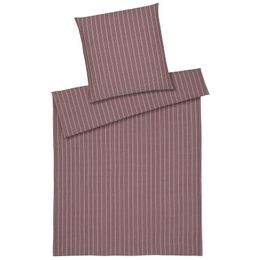 Elegante Bettw&auml;sche &raquo;Humble&laquo; 2 Stk. angenehmes Hautgef&uuml;hl braun Halbleinen, Obermaterial: 50% Baumwolle, 50% Leinen B/L: 135cm x 200cm, 1 Stk., 1 Stk., 
