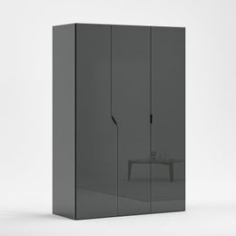 Home Affaire Kleiderschrank &raquo;AMETISTA, Dreht&uuml;renschrank, designgeformten Fronten&laquo; Made in Italy, hochglanz lackiert, Basisausf&uuml;hrung, Zubeh&ouml;r extra 
