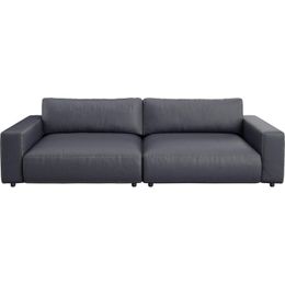 Musterring Big-Sofa &raquo;LUCIA Mega Sofa, hoher Sitzkomfort, Breite 252cm, Kontrastnaht&laquo; in vielen Qualit&auml;ten und 4 unterschiedlichen N&auml;hten, 2,5-Sitzer grau 