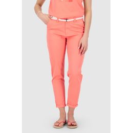 alife and kickin ALIFE & KICKIN Damen Jogginghose "Damen HirokoAK A Jogginghose, Hose"ocean coral, Gr. XS, 95% Baumwolle, 5% Elasthan, Hosen, Freizeithose aus