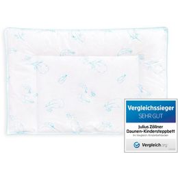 Julius Z&ouml;llner Daunenkissen &raquo;Daunen-Kinderkopfkissen, Kissen Made in Germany&laquo; F&uuml;llung: 90Gaensedaunen10Gaensefedern 1 Stk. tlg. Kissen 40x60 cm wei&szlig; Bezug: 100% 
