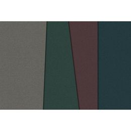 Livingwalls living walls Fototapete &raquo;Walls by Patel Layered Cardboard 1&laquo; glatt Vlies, Wand, Schr&auml;ge braun Vlies B/L: 4m x 2,7m