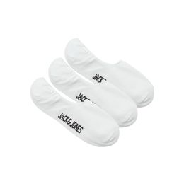 Jack & Jones Jack & Jones Herren Sneakersocken &raquo;JACDOUGLAS &ndash; Kurze Socken mit Stretch, ideal f&uuml;r den Alltag&laquo; Packung, 3 Paar tlg. unifarben, casual wei&szlig; 1
