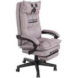 Phoenix Gaming-Stuhl () 1 Stk.Chefsessel in Grau Kunststoff, Metall, Polyester B/H/T: 80,5cm x 116cm x 70,5cm, 1 Stk., Polyester