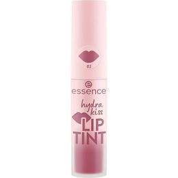 Essence Damen Lippenstift &raquo;HYDRA KISS LIP TINT&laquo; hohe Deckkraft, gl&auml;nzend rosa Einheitsgr&ouml;&szlig;e