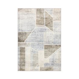 Kayoom Teppich &raquo;Visionary 129&laquo; rechteckig 8 mm H&ouml;he Kurzflor, Vintage, Patchwork Muster, Modernes Muster Polyester B : 80cm 1 Stk., 8mm, L: 150cm
