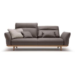 Creation BY ROLF BENZ 3-Sitzer &raquo;CR.460, Designsofa mit verstellbarer R&uuml;ckenlehne, extra bequem,&laquo; Sockel in Eiche, F&uuml;&szlig;e Eiche natur, Breite 208 cm 