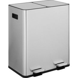 OTTO home M&uuml;lleimer &raquo;Garrin, Soft Close, m. 2 F&auml;chern, Fassungsverm&ouml;gen 2x15 L bzw. 2x30 L&laquo; 2 Beh&auml;lter M&uuml;lltrennsystem mit 2 separaten Innenbeh&auml;ltern 