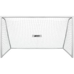 BEST Sporting Fu&szlig;balltor BxLxH: 152x366x198 cm wei&szlig; Kunstfaser, Stahl B/H/L: 152cm x 198cm x 366cm, 1 Stk. Kunstfaser Stahl
