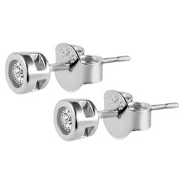 Adelia&acute;s ADELIA ́S M&auml;dchen Paar Ohrh&auml;nger "Ohrringe &ndash; Ohrstecker aus 925 Silber mit Zirkonia"silber, Silber 925 (Sterlingsilber), Ohrringe, Sch&ouml;ne Geschenkidee