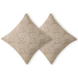 Bruno Banani Dekokissen &raquo;Alessio&laquo; recyceltes Material, ohne F&uuml;llung, Jacquard Muster, moderner Hingucker Polyester B/L: 50cm x 50cm, 1 Stk.