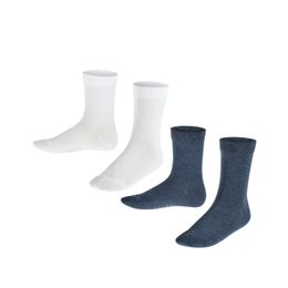 Falke Damen Socken "Happy 2-Pack", Gr. 31, bunt, Obermaterial: 80% Baumwolle CO. 18% Polyamid PA. 2% Elasthan EL., glatt, Socken