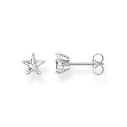 Thomas Sabo Damen Thomas Sabo Paar Ohrstecker &raquo;Kleine Sterne&laquo; mit Zirkonia Silber 925 (recycelt)
