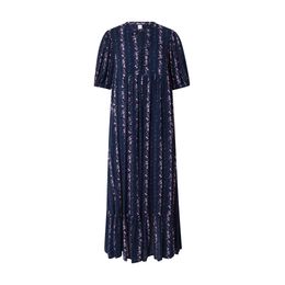 Y.A.S YAS Kleid 'YASBELLA' Damen Gr&ouml;&szlig;e 42 dunkelblau / orchidee Sommerkleid