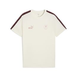 Puma Herren T-Shirt "Stade Rennais FC KING T-Shirt Herren", wei&szlig;, Gr. S, clean, Obermaterial: 100% Baumwolle. Rippe: 29% Polyester, 71% Baumwolle.