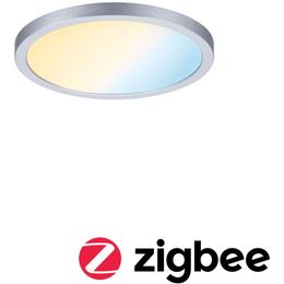 Paulmann LED Einbauleuchte &raquo;Areo&laquo; LED-Modul 1 Stk. warmwei&szlig; - kaltwei&szlig; LED-Modul, Wei&szlig; Tunable grau 1, &Oslash; 17,5cm H: 2,6cm, 1 Stk.