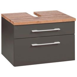Welltime Waschbeckenunterschrank &raquo;Davos&laquo; Breite 60 cm grau B/H/T: 60cm x 41cm x 47cm