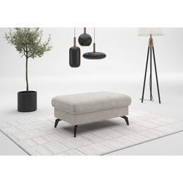 Sit & More sit&more Stauraumhocker &raquo;Morris Jubi&laquo; mit praktischen Stauraum beige 95% Polyester, 5% Polyamid B/H/T: 103cm x 44cm x 69cm, Flachgewebe LINO,mit 
