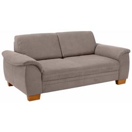 3-Sitzer OTTO HOME, B:208cm H:90cm T:106cm, grau, Luxus-Microfaser in Lederoptik (100% Polyester);Luxus-Microfaser ALTARA NUBUCK (100%