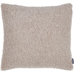 Dekokissen done., B:45cm H:1cm L:45cm, grau, Polyester, Dekokissen_Sitzkissen_Kissenh&uuml;llen, "Cloud", Skandinavisch glamour&ouml;s