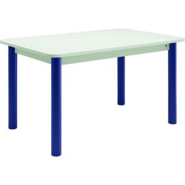 Tom Tailor HOME Esstisch &raquo;COLOR TABLE&laquo; 1 Stk. tlg. Esstisch, 4-Fu&szlig;, 3 Gr&ouml;&szlig;en, 3 Dekorfarben, 4 Fu&szlig;farben, ABS-Kante blau B/H/T: 140cm x 76cm x 90cm