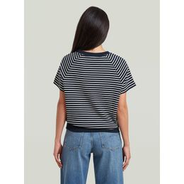 G-Star Raw G-STAR Damen T-Shirt "Raglan T-Shirt", schwarz-wei&szlig;, Gr. L, Obermaterial: 100% Baumwolle, Shirts