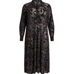 Zizzi Kleid 'Eselma' Damen Gr&ouml;&szlig;e 44 schwarz Sommerkleid