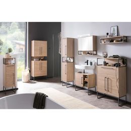 Schildmeyer Hochschrank &raquo;Limone, Hochschrank, Made in Germany, B: 65 cm&laquo; Solide Verarbeitung - Dieses Produkt ist in Deutschland gefertigt braun eiche hellfb., B/