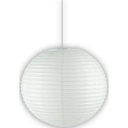 Niermann Pendelleuchte &raquo;Papierballon&laquo; E27 1 Stk. Kinderzimmer, Kinderlampe wei&szlig; 1, H: 40cm, 1 Stk.